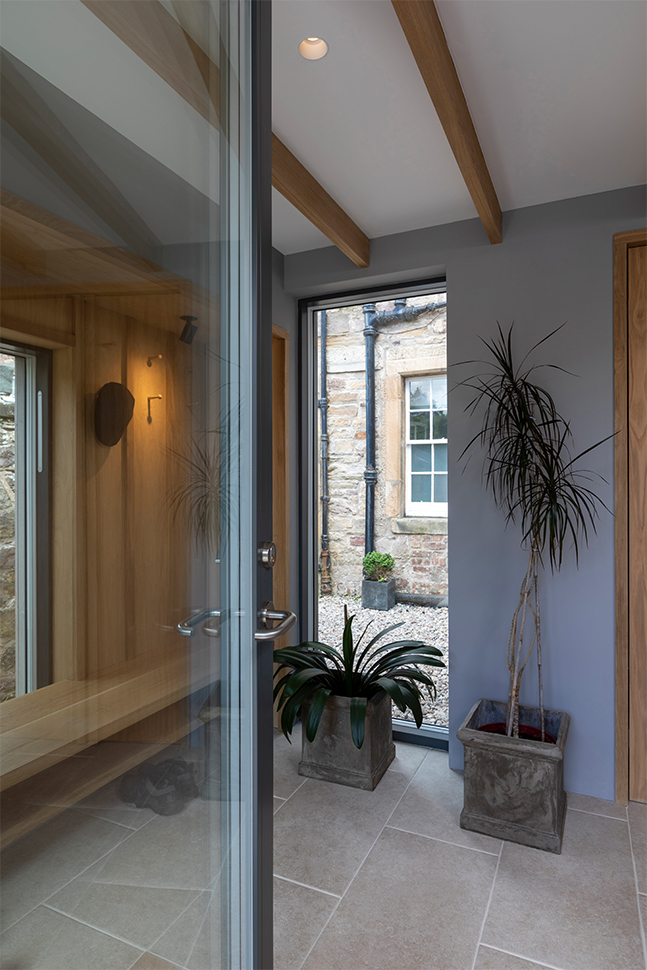 Helen Lucas Architects Edinburgh | project | entrance hall south ...