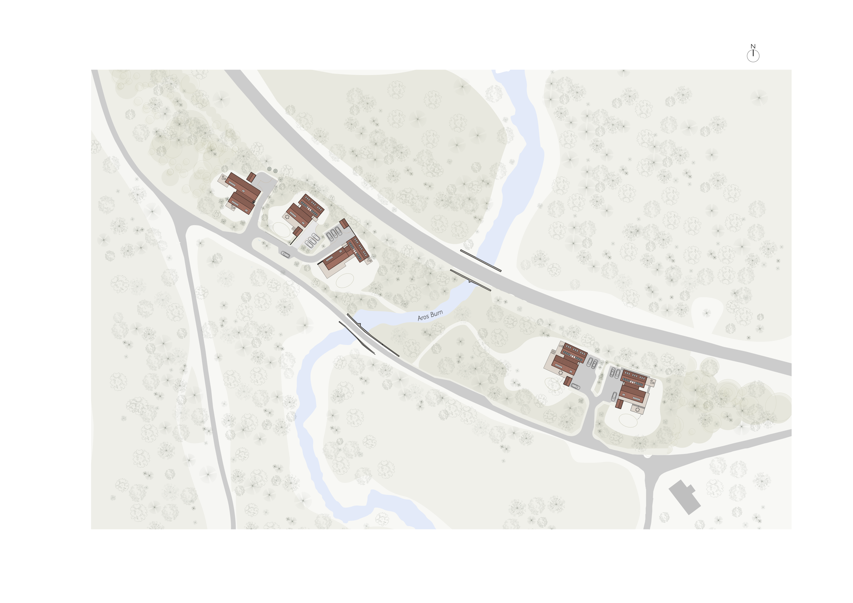 Helen Lucas Architects Edinburgh | project | new houses by aros burn ...