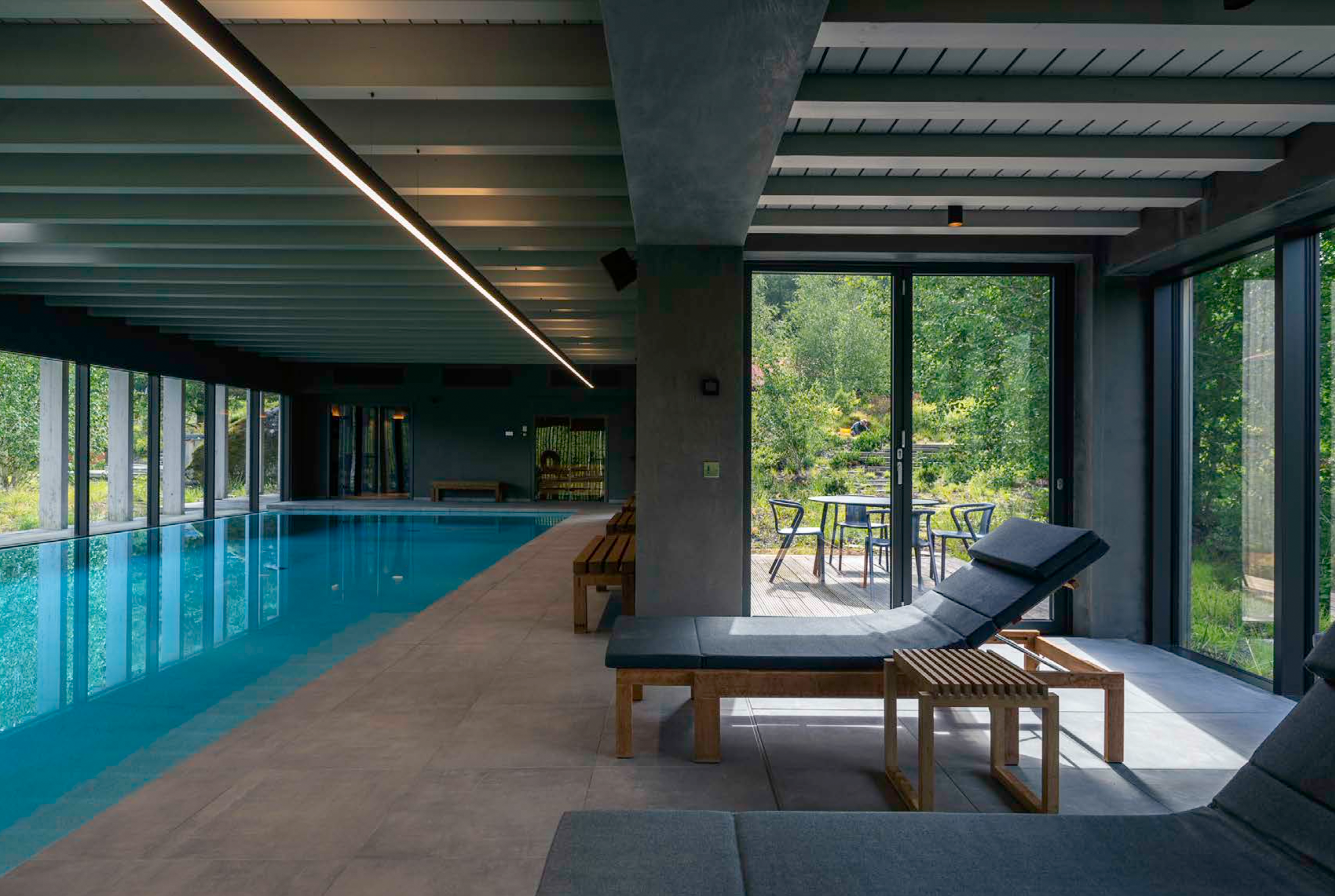 Helen Lucas Architects Edinburgh | project | trossachs estate swimming ...