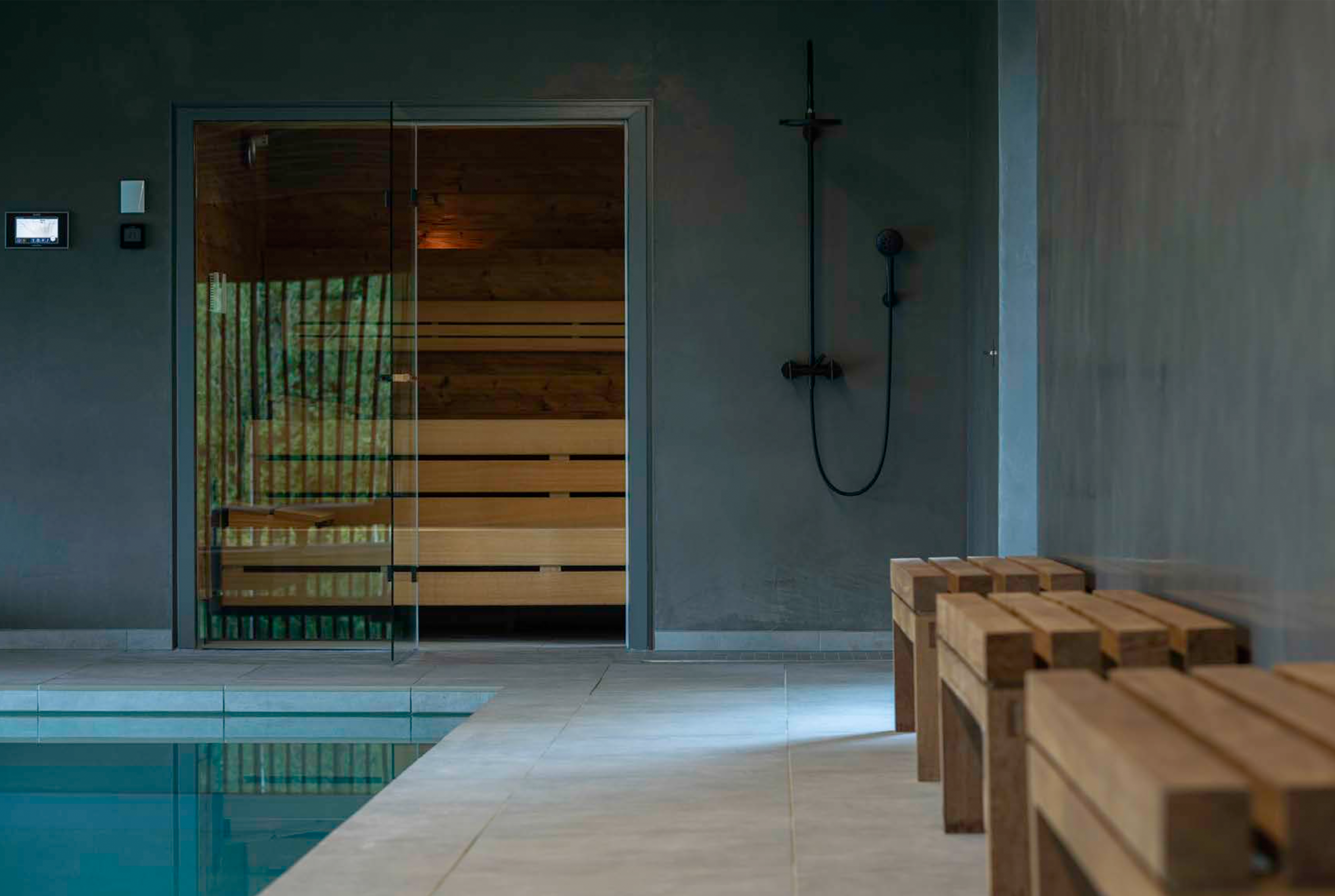 Helen Lucas Architects Edinburgh | project | trossachs estate swimming ...